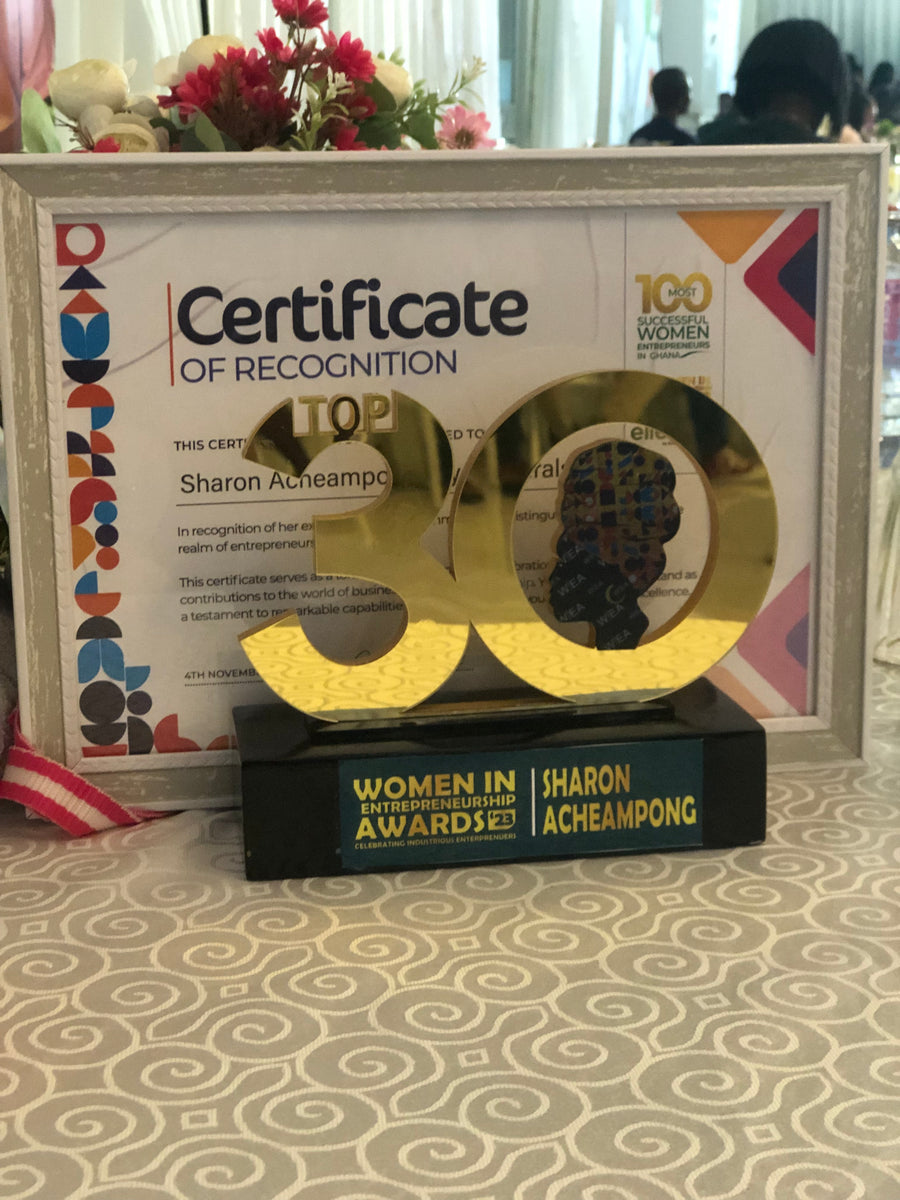 Sharon Acheampong Honoured at the Women in Entrepreneurship Awards ...